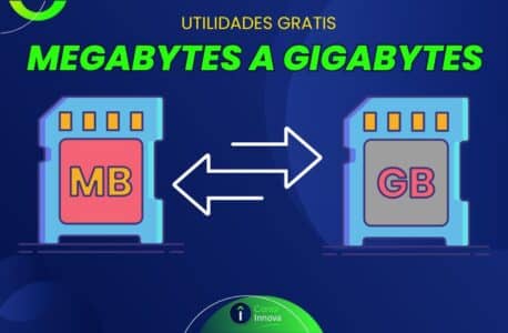 ᐅ Conversor entre megabytes y gigabytes (MB a GB) 【 Canal Innova 】