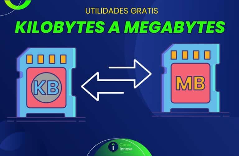 ᐅ Conversor entre kilobytes y megabytes (kB a MB) 【 Canal Innova 】