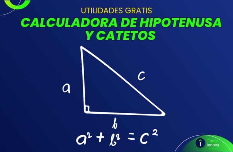 ᐅ Calculadora Hipotenusa y Catetos (Teorema de Pitágoras)